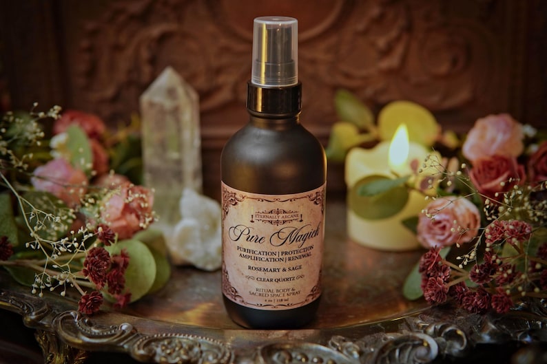 Pure Magick™ Purification Crystal Mist | Witchcraft Spray | Sacred ...