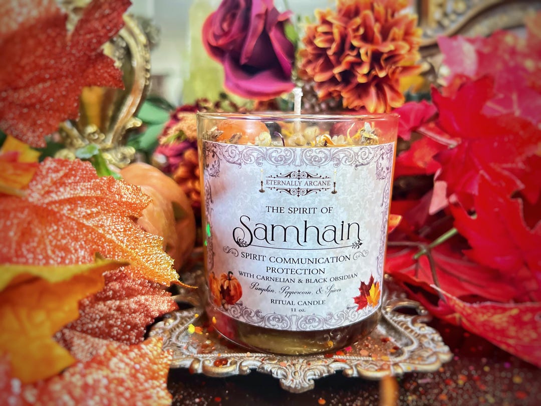 The Spirit of Samhain™ Ritual Candle | Thinning the Veil | Witchcraft ...