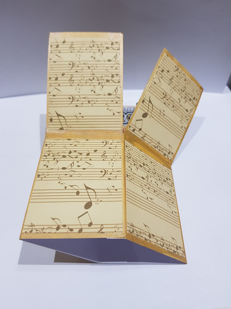 Musical Pop up Box Card*birthday Pop up Card*3d Card*pop up Card for ...