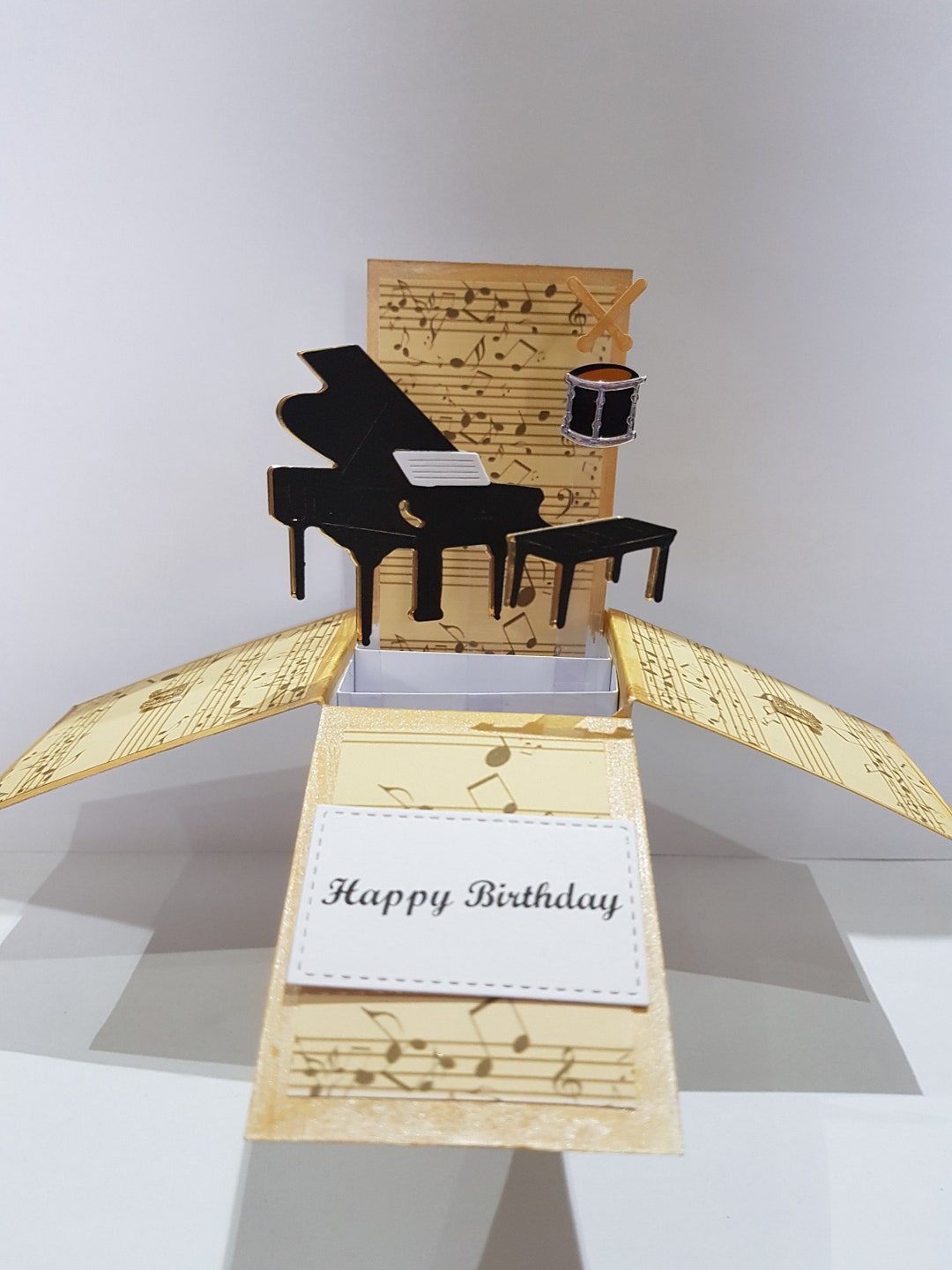 Musical Pop up Box Card*happy Birthday Pop up Card*father's Day Pop up ...