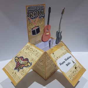 Musical Pop up Box Card*birthday Pop up Card*3d Card*pop up Card for ...