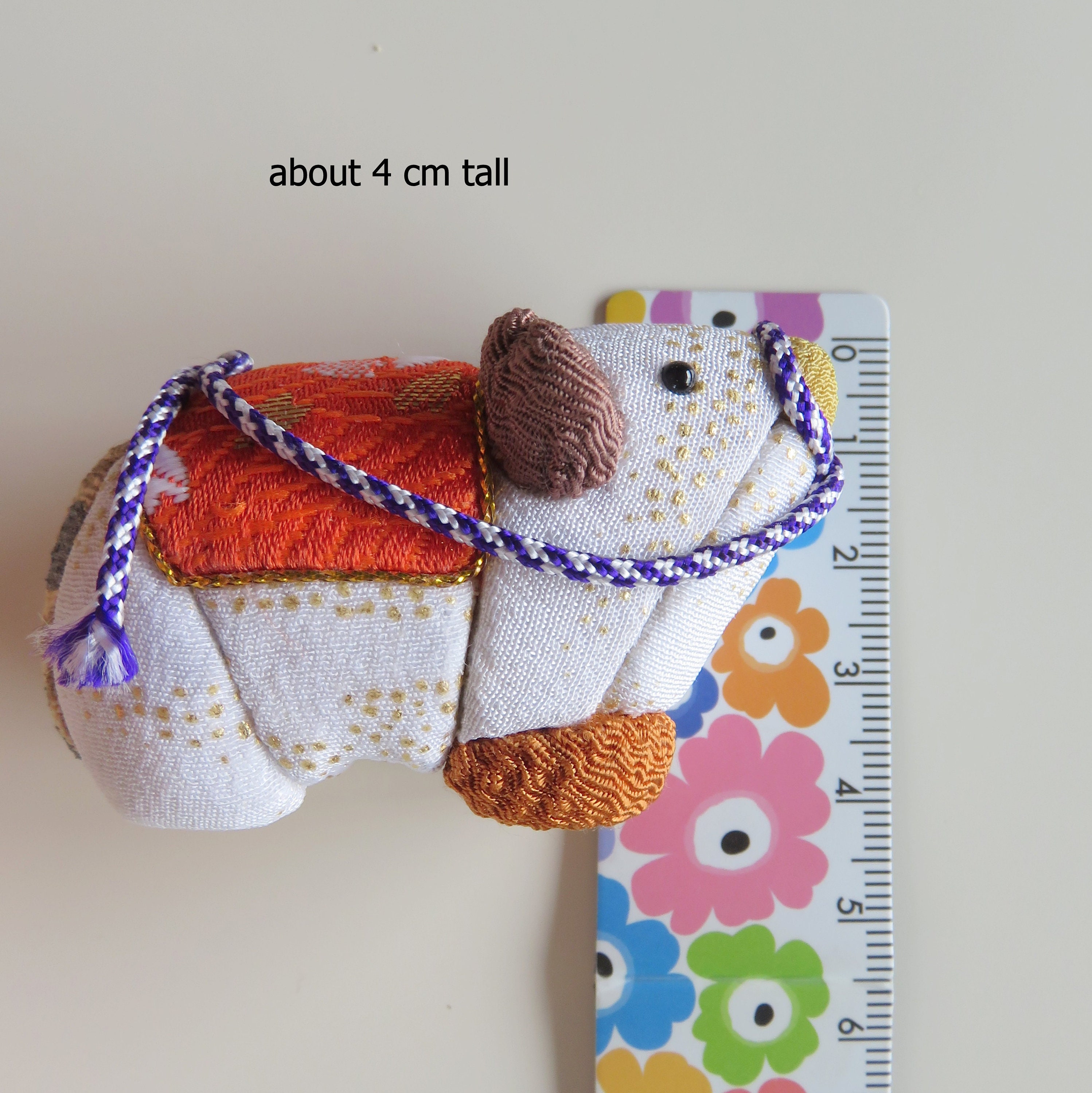 KIT : Cow Kimekomi Doll Zodiac OX Japanese Cow USHI Kimono - Etsy