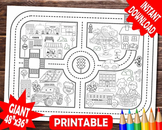 Simple Road Map For Kids