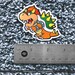Bowser Vinyl Die-Cut Sticker Retro Nintendo Video Game | Etsy