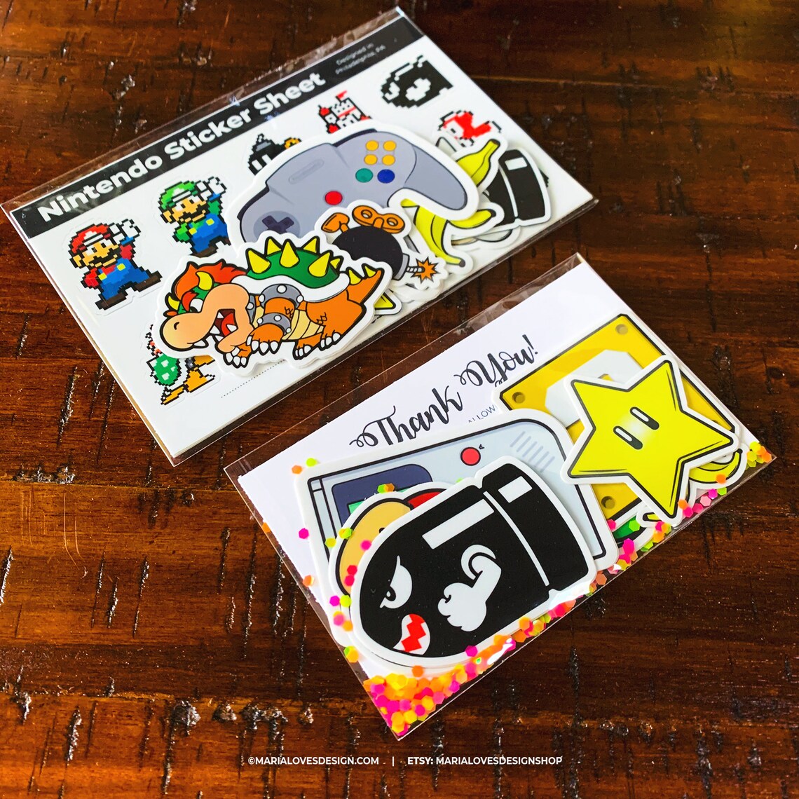 Super Mario Question Block Vinyl Die-cut Sticker | Retro Video Game ...