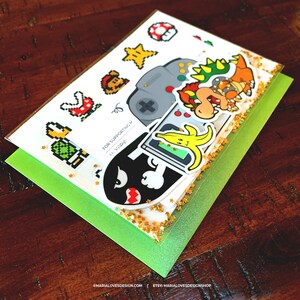 Nintendo Sticker Sheet | Sticker Pack | Retro Video Game Stickers - Etsy