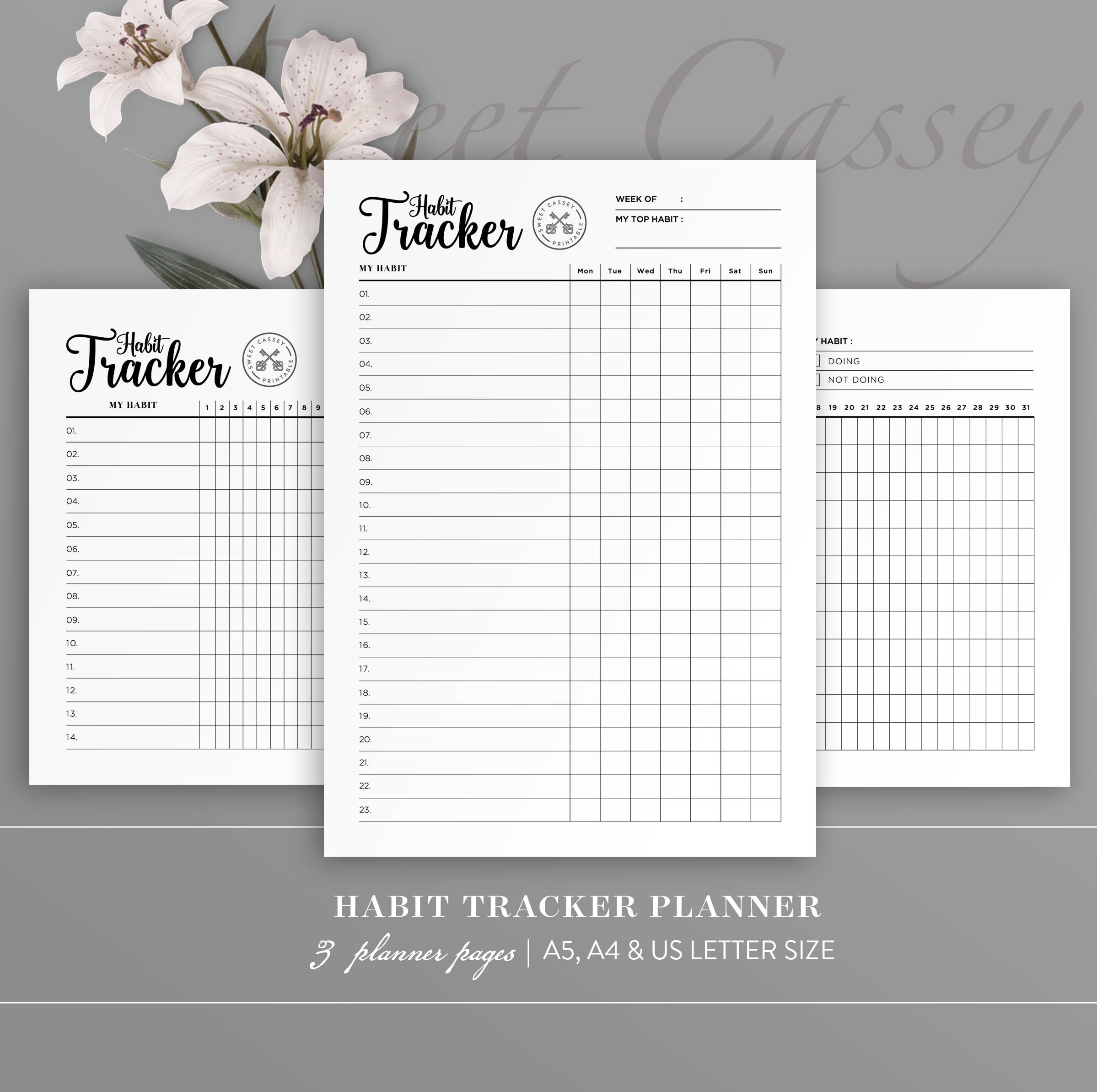 Essential Planner Bundle-Planner InsertDaily Planner | Etsy