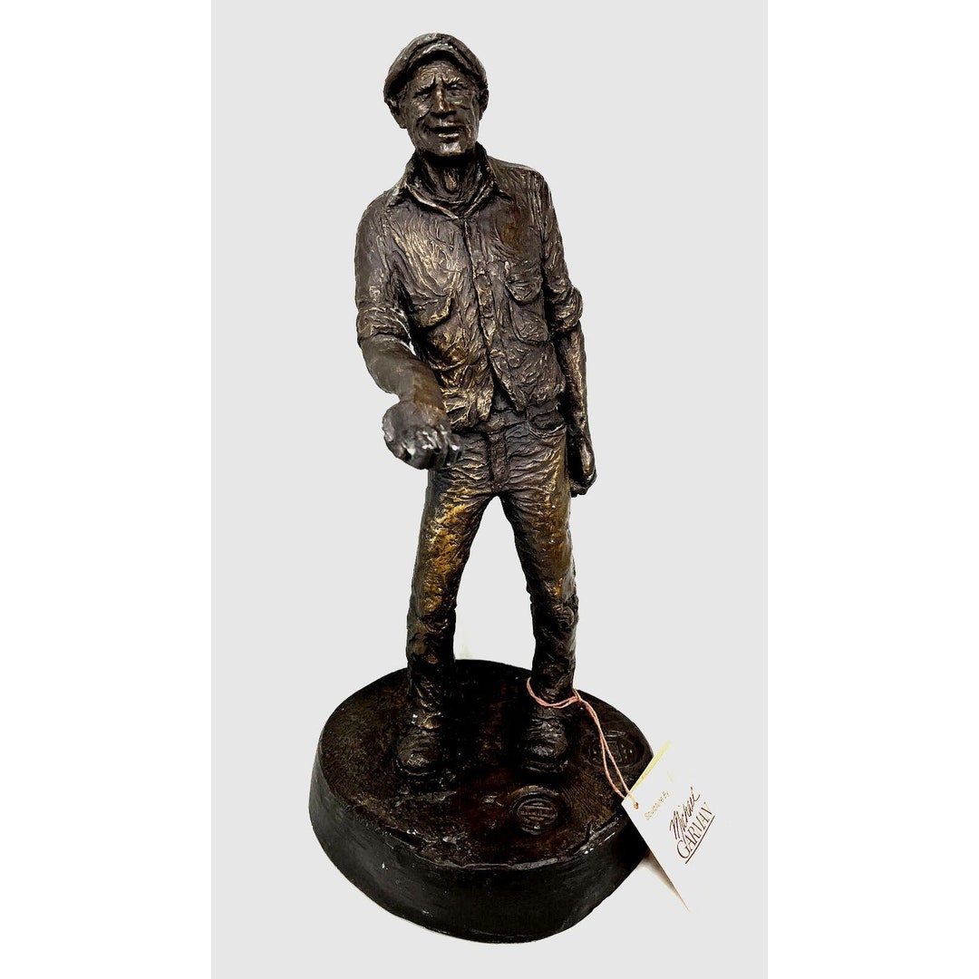 Michael Garman Vintage Man Statue - Signed 1977 - Etsy