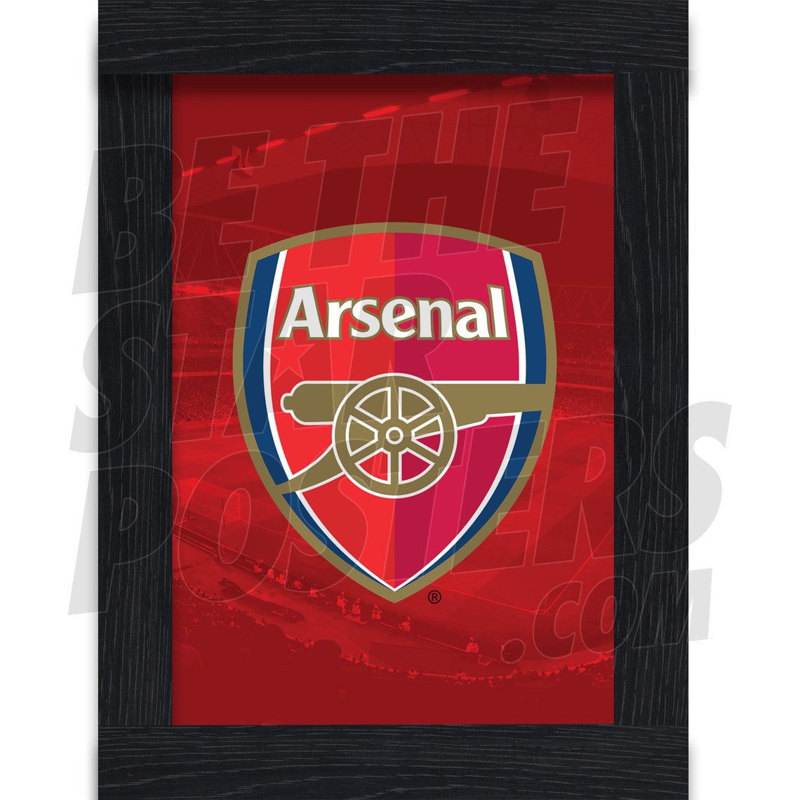 Arsenal FC Crest Framed Poster Officially Licensed Product - Etsy