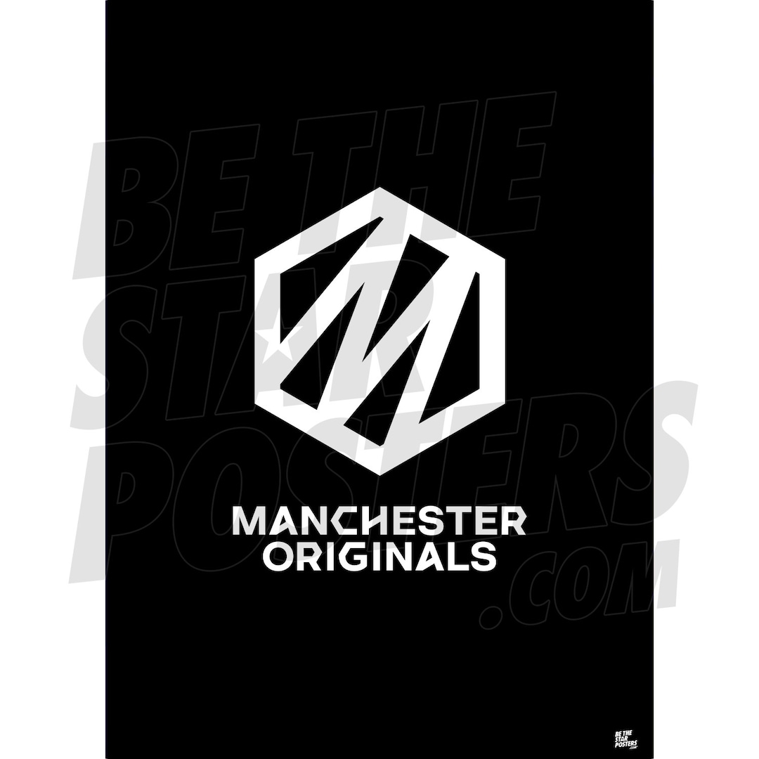 The Hundred Manchester Originals Poster Style 2 - Officially Licensed ...