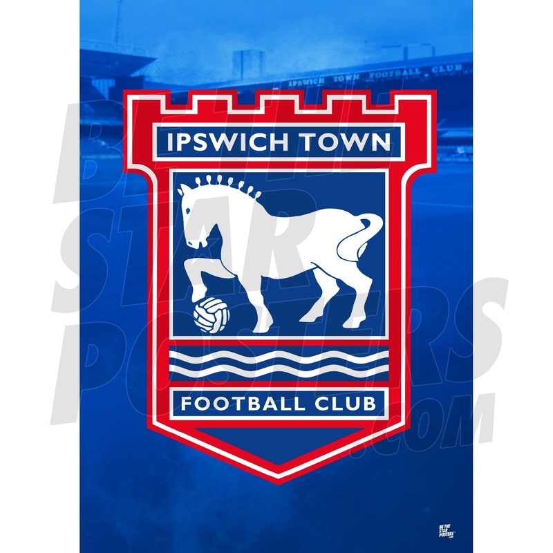 Ipswich Town Fc Badge - Etsy UK