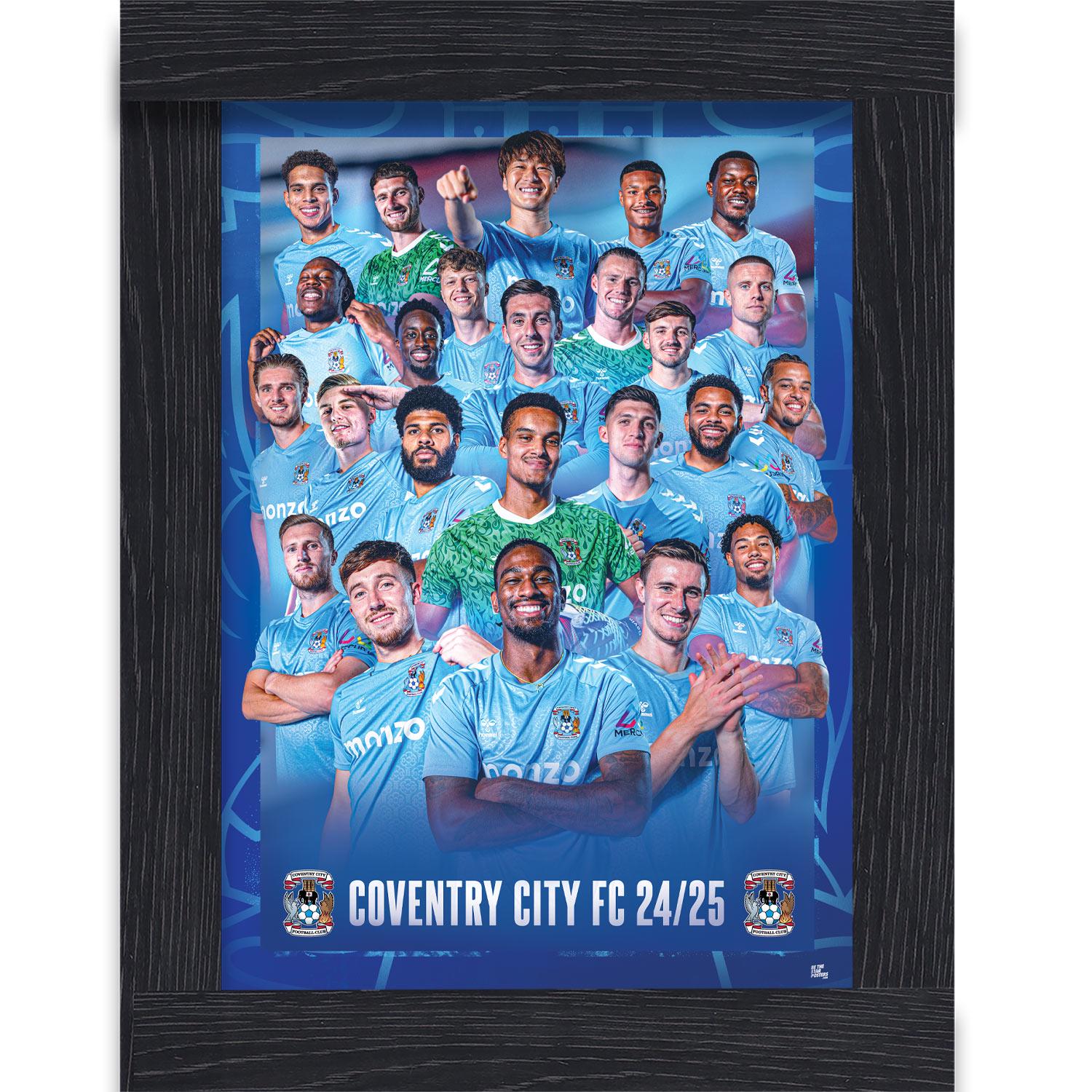 Coventry City FC 24/25 Squad Montage Poster - Officially Licensed ...
