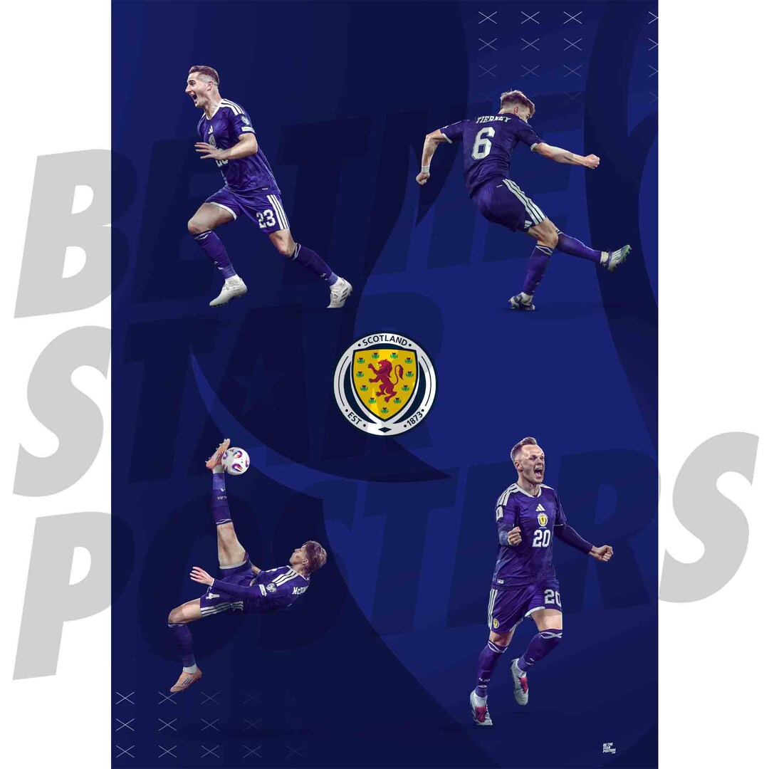 Scotland Football 25/26 Iconic Goals Action - Officially Licensed ...