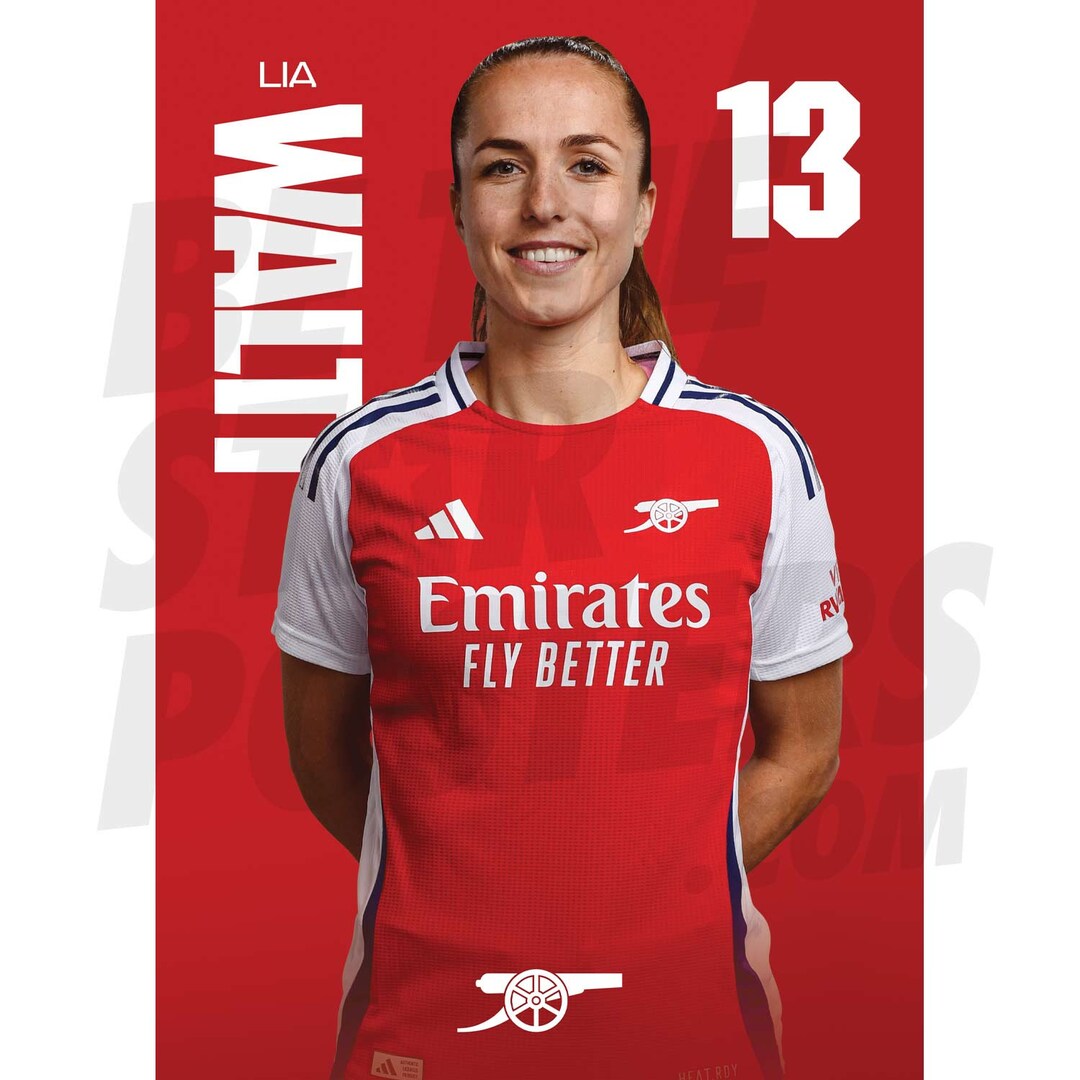 Arsenal FC Walti 24/25 Headshot Poster - Officially Licensed Product - Etsy