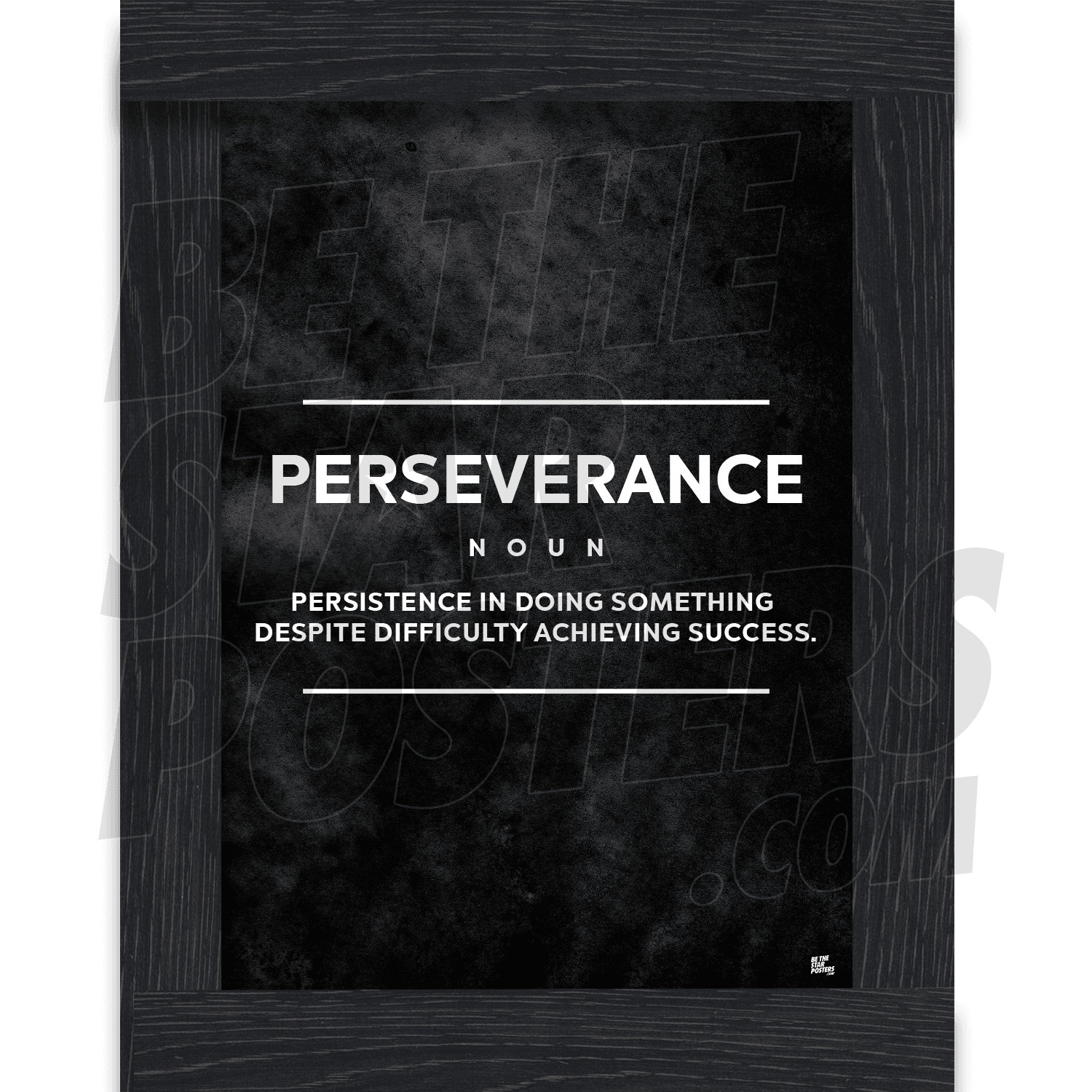 Persistence Poster Motivational
