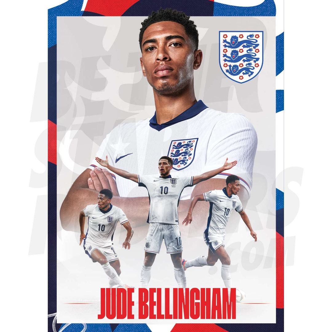 England Bellingham 24/25 Action Poster - Officially Licensed Product ...