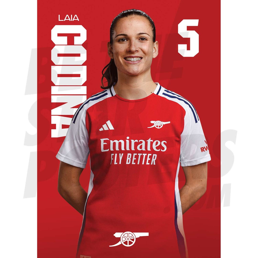 Arsenal FC Codina 24/25 Headshot Poster - Officially Licensed Product ...