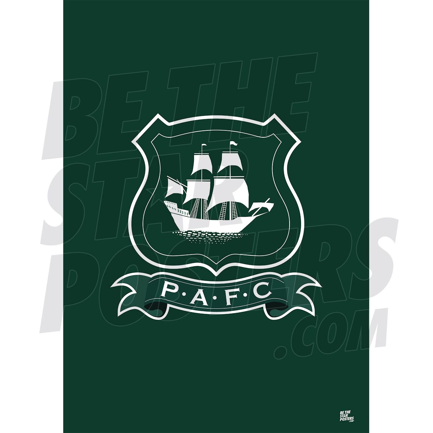 Plymouth Argyle FC Crest Poster Officially Licensed Product | Etsy