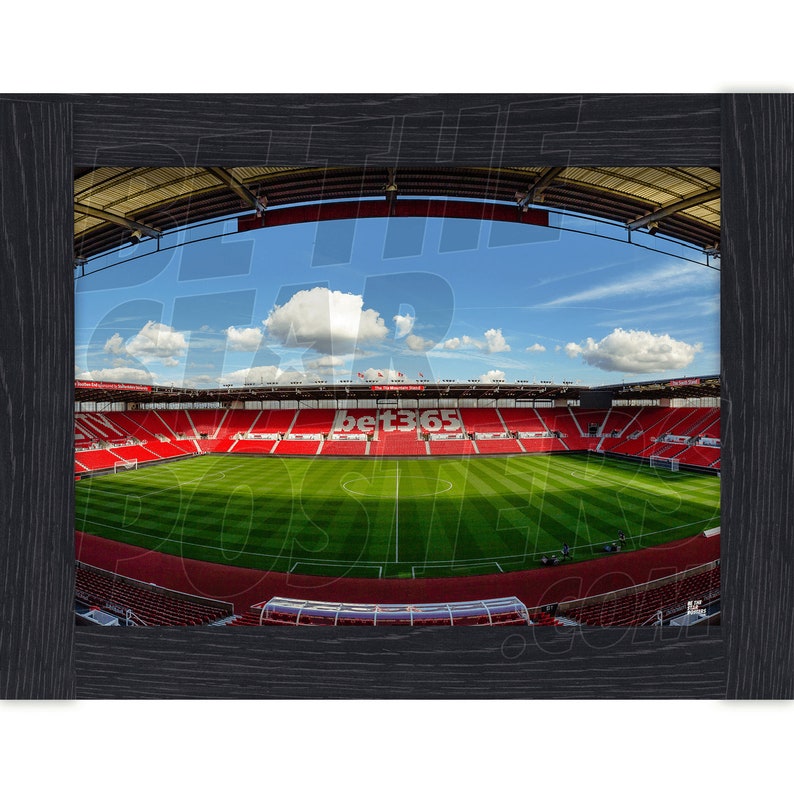 Stoke City FC Stadium Poster - Officially Licensed Product A4 / A3 ...