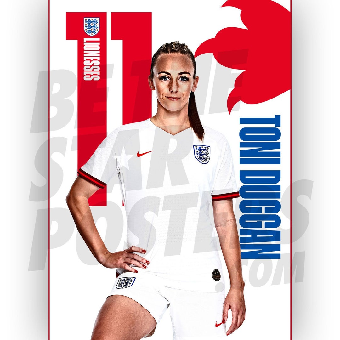England Lionesses Women es Football Team 20/21 Headshot Poster - Etsy ...