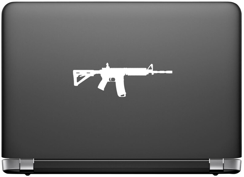 AR 15 PICK COLOR M4 Assault Rifle Vinyl Decal Sticker for | Etsy