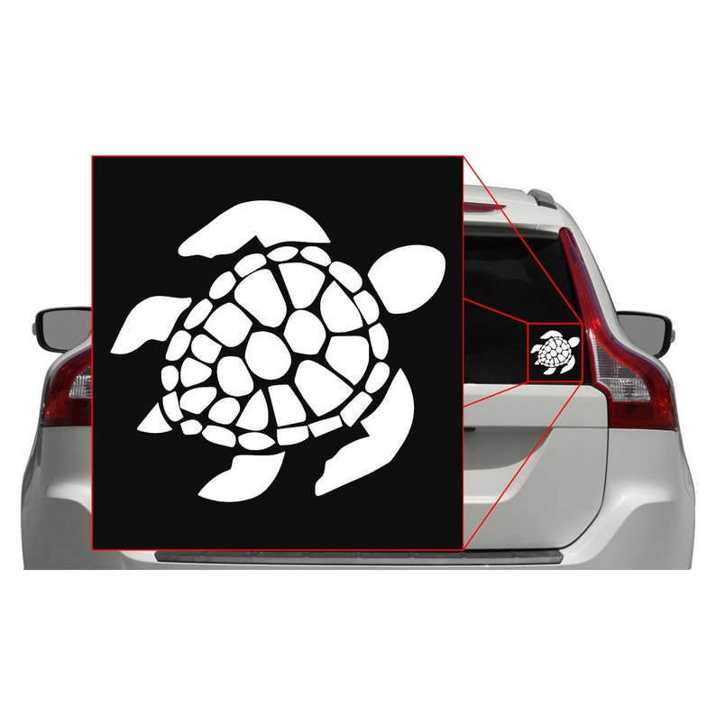 Baby Sea Turtle PICK COLOR Vinyl Decal Sticker for - Etsy