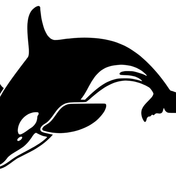 Orca Whale Decal - Etsy