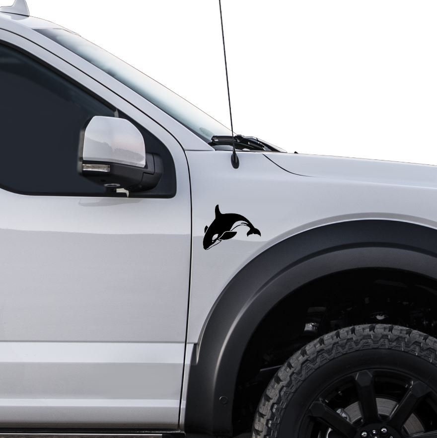 Orca Killer Whale PICK COLOR Vinyl Decal Sticker for | Etsy