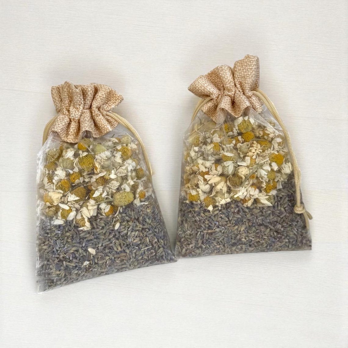 Lavender and Chamomile Sachet - Herbal Aromatherapy Stress Relief - Etsy