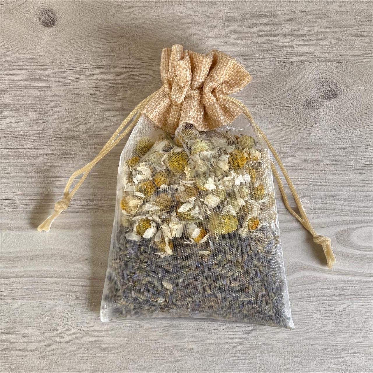 Lavender and Chamomile Sachet - Herbal Aromatherapy Stress Relief - Etsy
