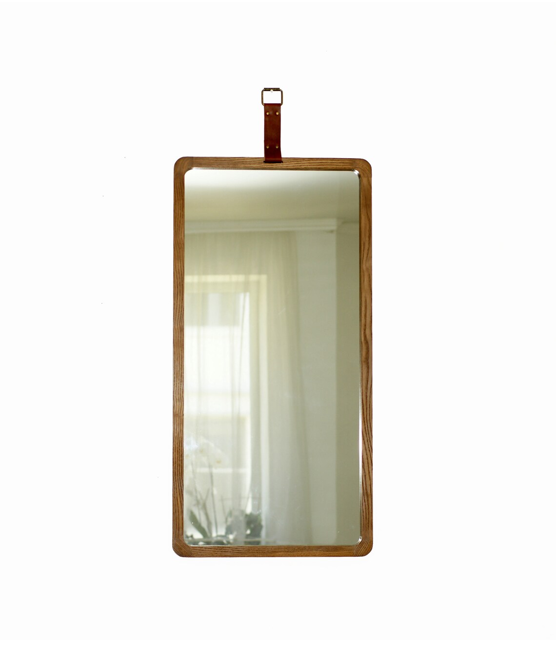 Scandinavian Mirror Modern Mirror Wooden Mirror Large - Etsy