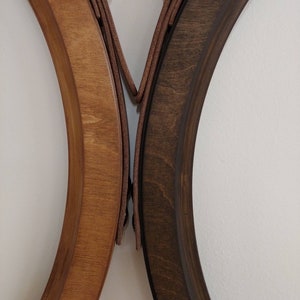 Rustic Mirror Decorative Mirror Large Mirror Round Mirror, Circle ...