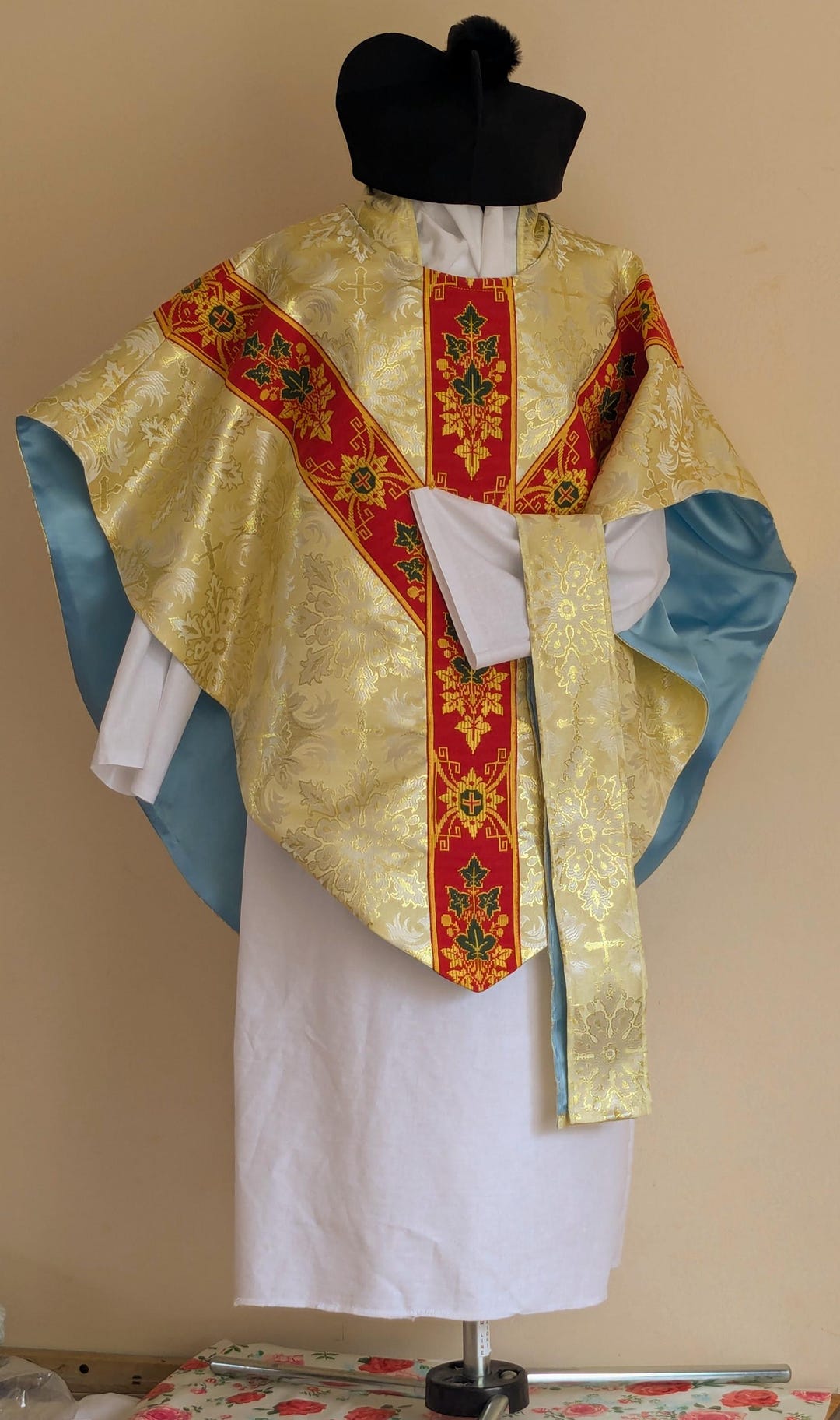 Mass Play, Boys Catholic Priest Costume, Mass Vestments 4 Kids ...
