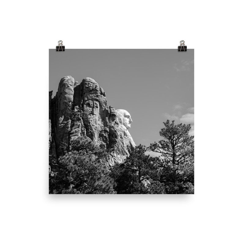 Mount Rushmore Poster - Etsy