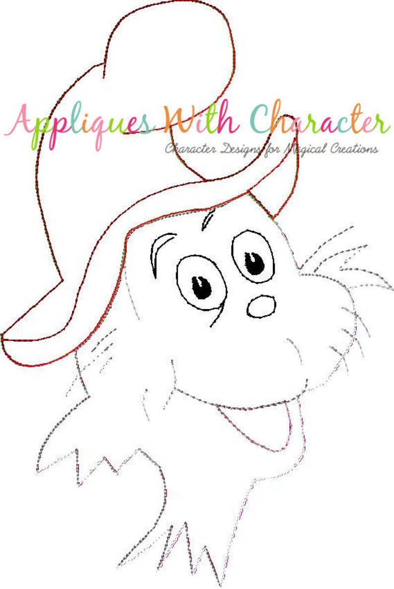 Sam Bean Stitch Applique Design - Etsy