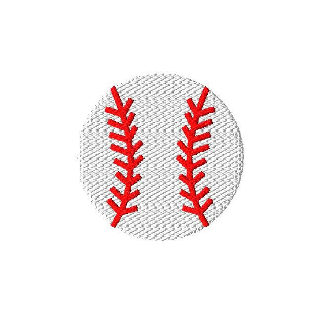 Baseball Embroidery Design, Sports Embroidery Designs, Baseball Filled ...