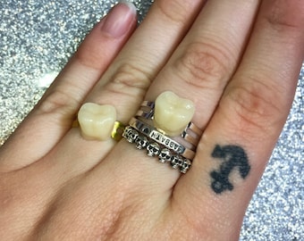 Tooth Ring - Etsy
