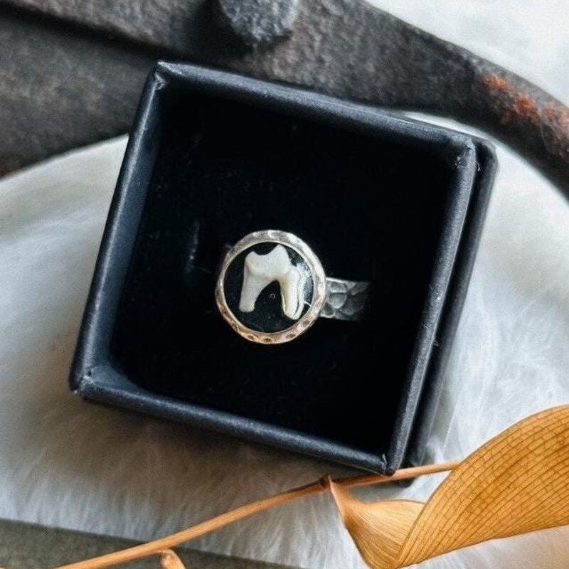 Tooth Ring - Etsy