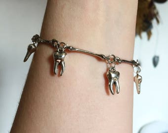 Human teeth jewelry | Etsy