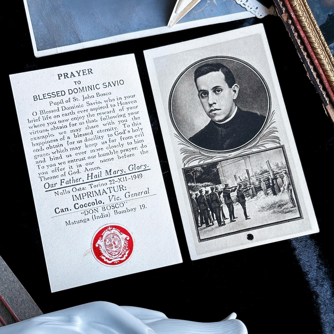 Roman Catholic Commemorative Devotional Cards: Oddities Curiosities ...