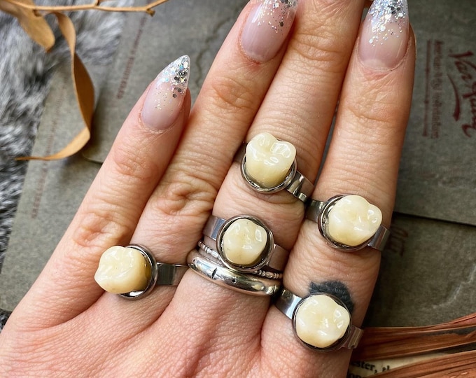 Your Own Custom Tooth Ring! - Etsy