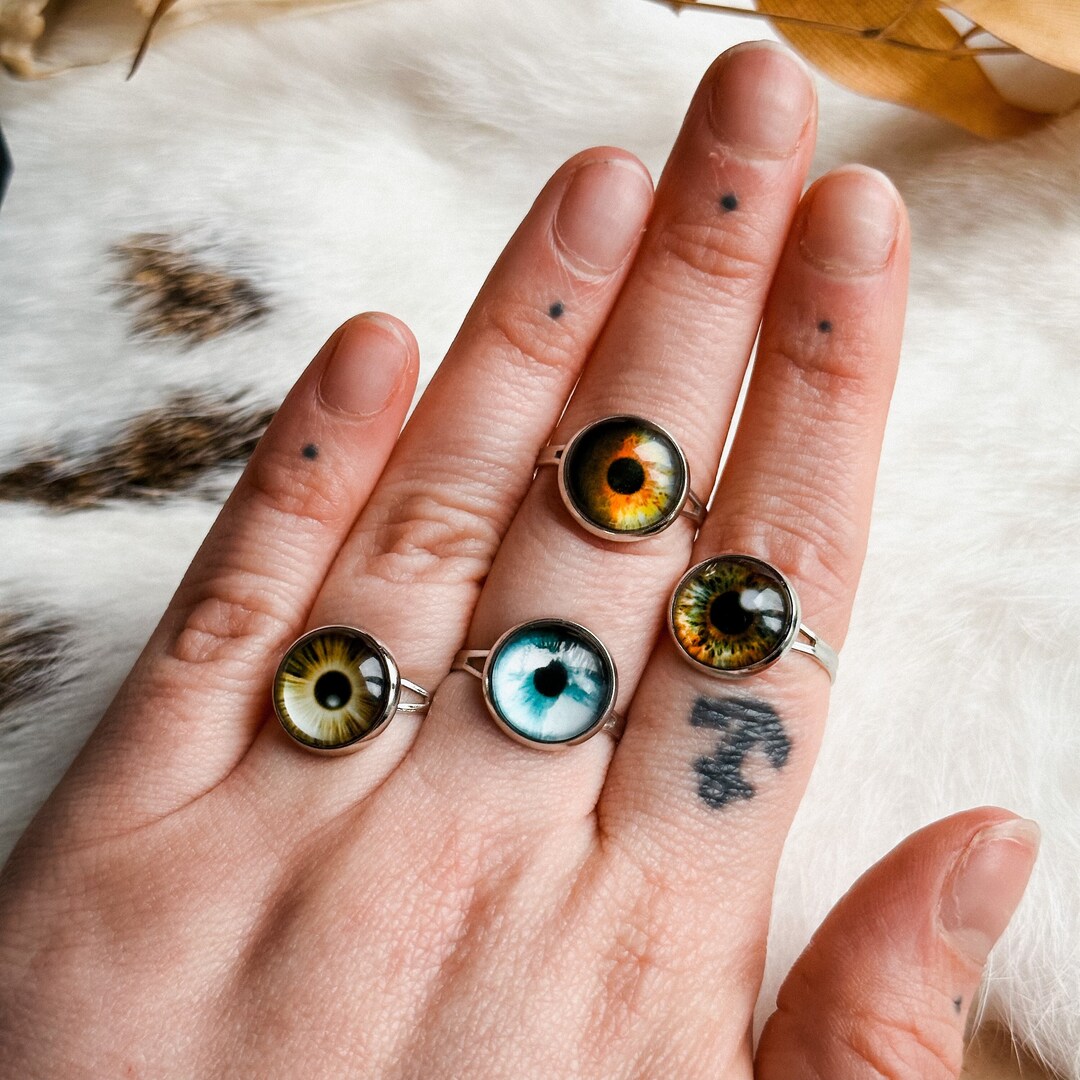 Eye Ring, Eyeball Jewellery, Oddities and Curiosities, Alternative ...