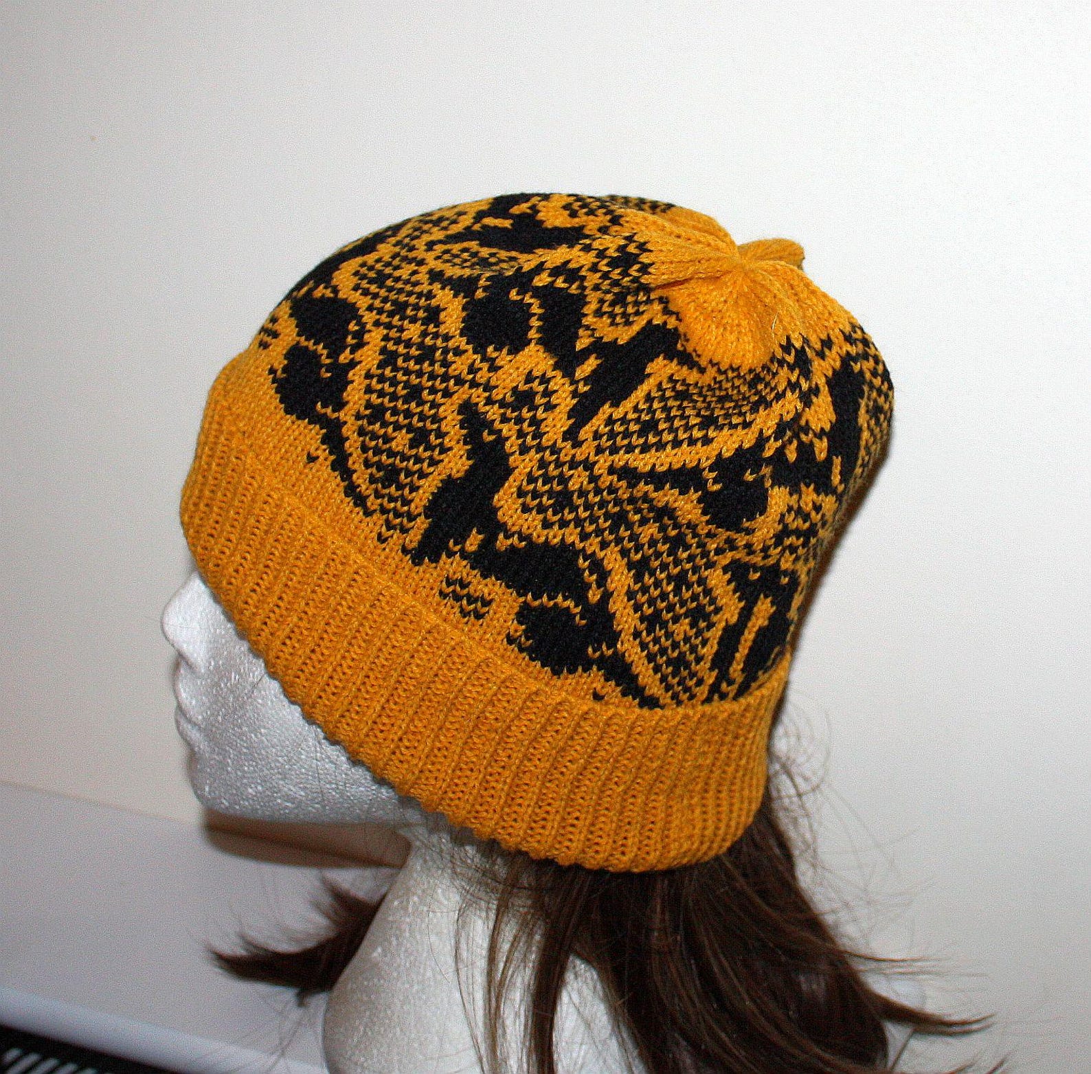Ferrets, Weasels, Stoats on a Knitted Beanie Hat in a Choice of Colours ...