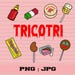 Tricotri Candy T-shirt Design: Halloween Tee (PNG, JPG) - Etsy