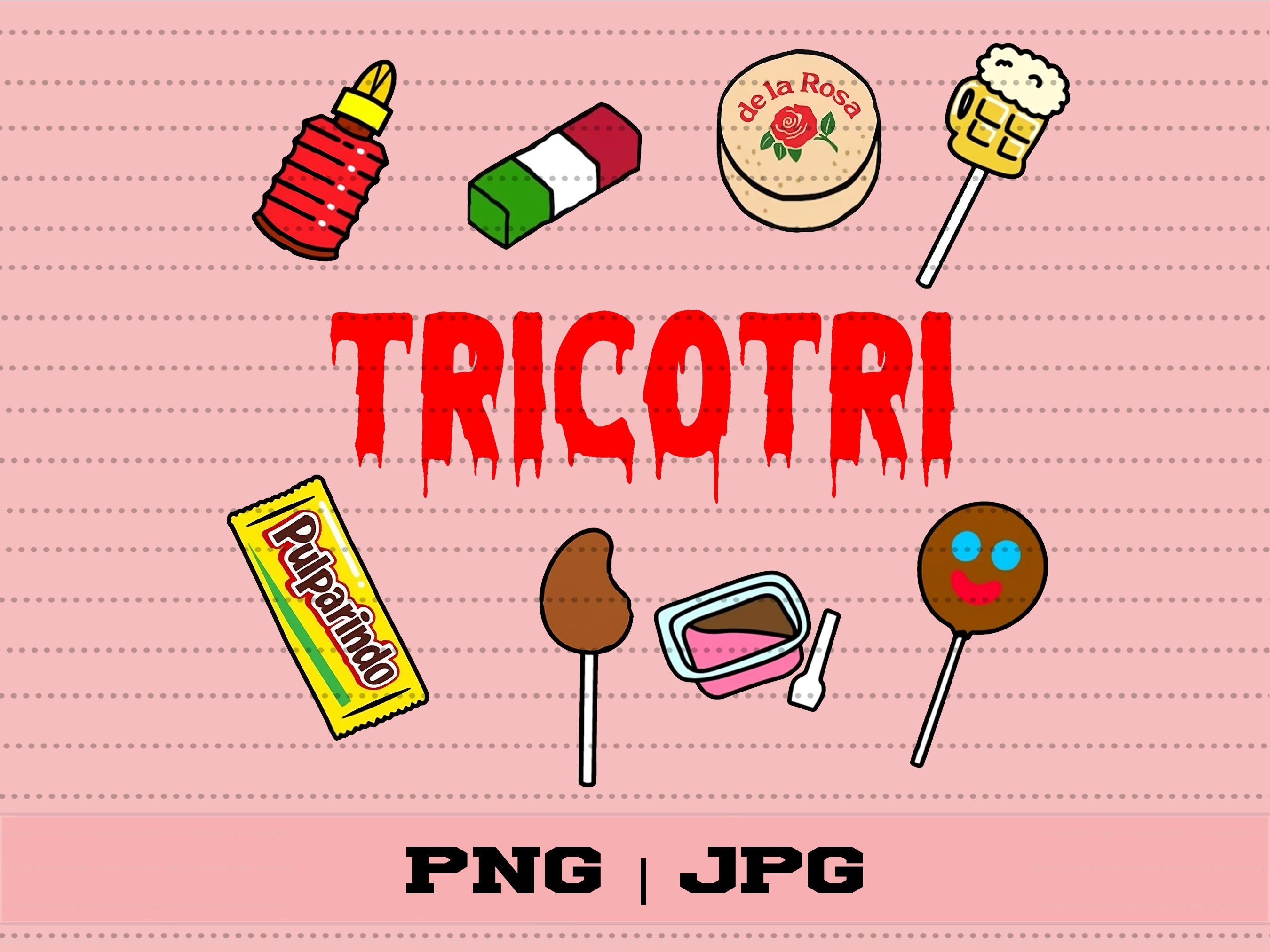 Tricotri Candy T-shirt Design: Halloween Tee (PNG, JPG) - Etsy