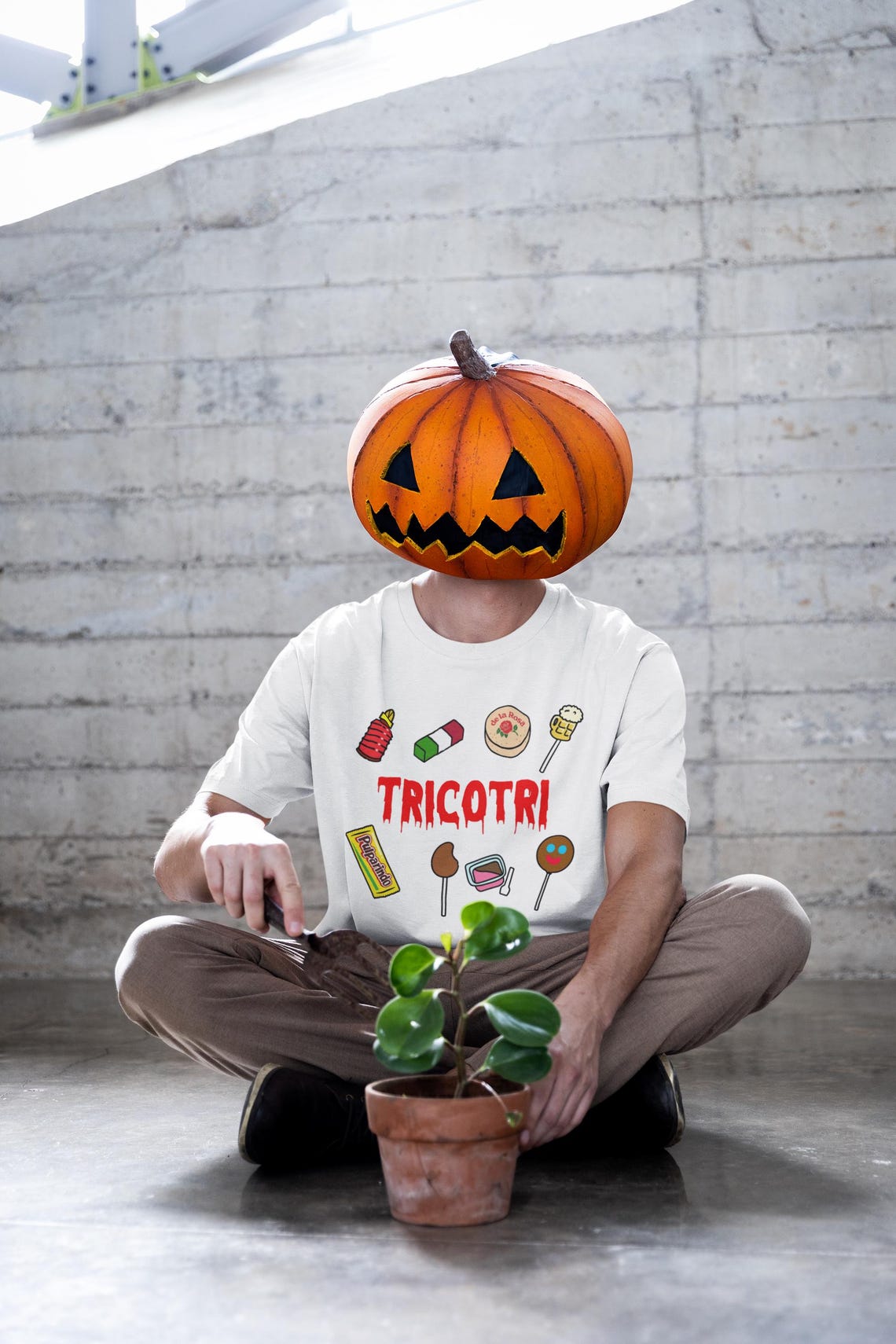 Tricotri Candy T-shirt Design: Halloween Tee (PNG, JPG) - Etsy