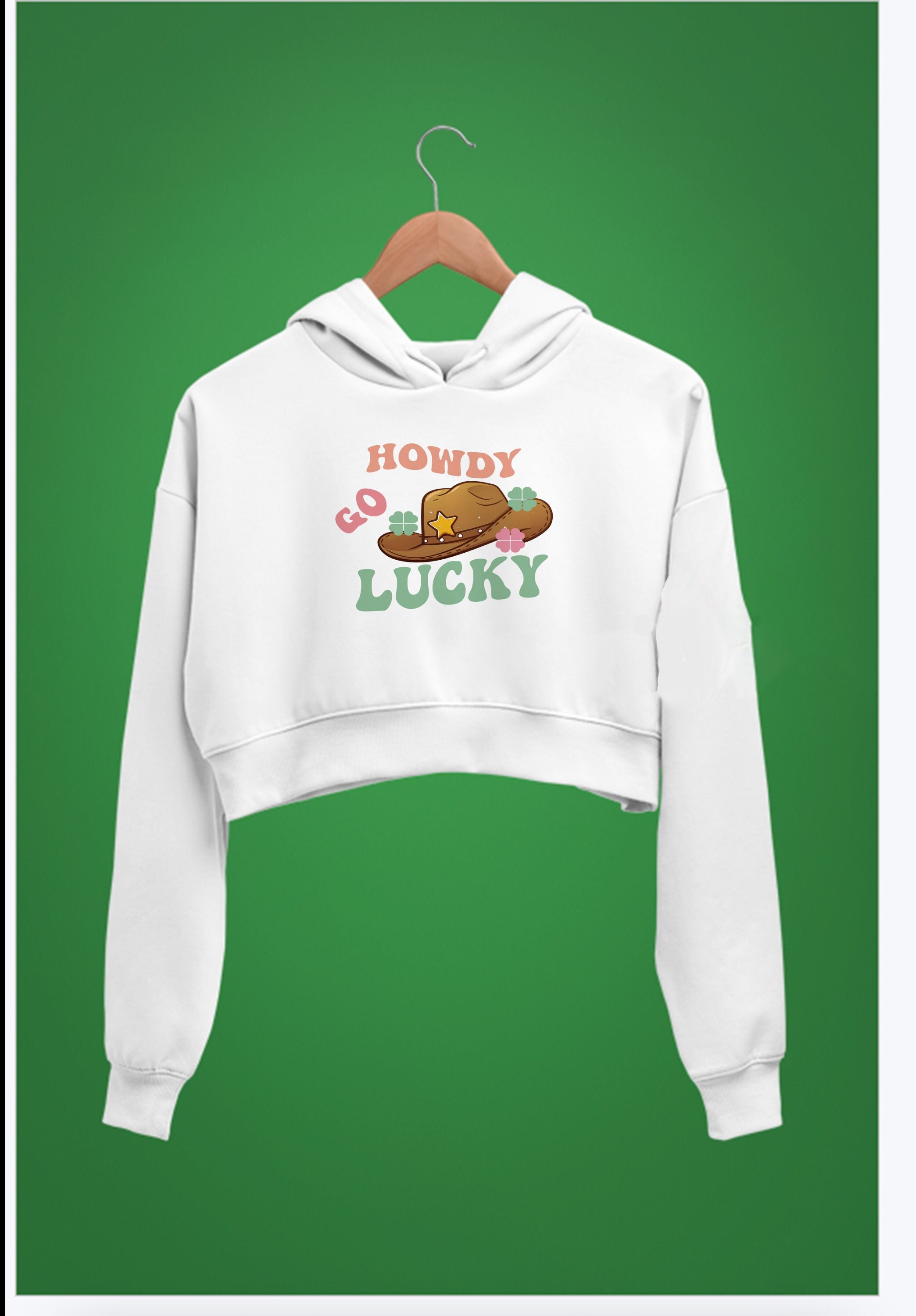 Howdy Go Lucky Western St Patricks Day PNG: Rodeo Shamrock (digital ...