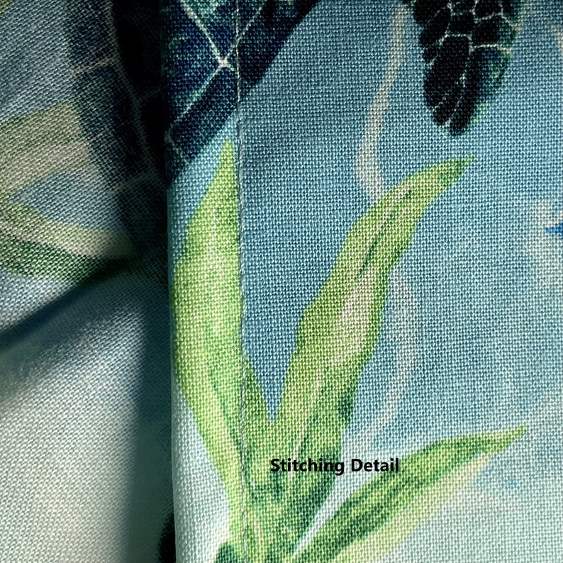 Turtles Totally Tropical in Royal Blue Batik Custom Made - Etsy