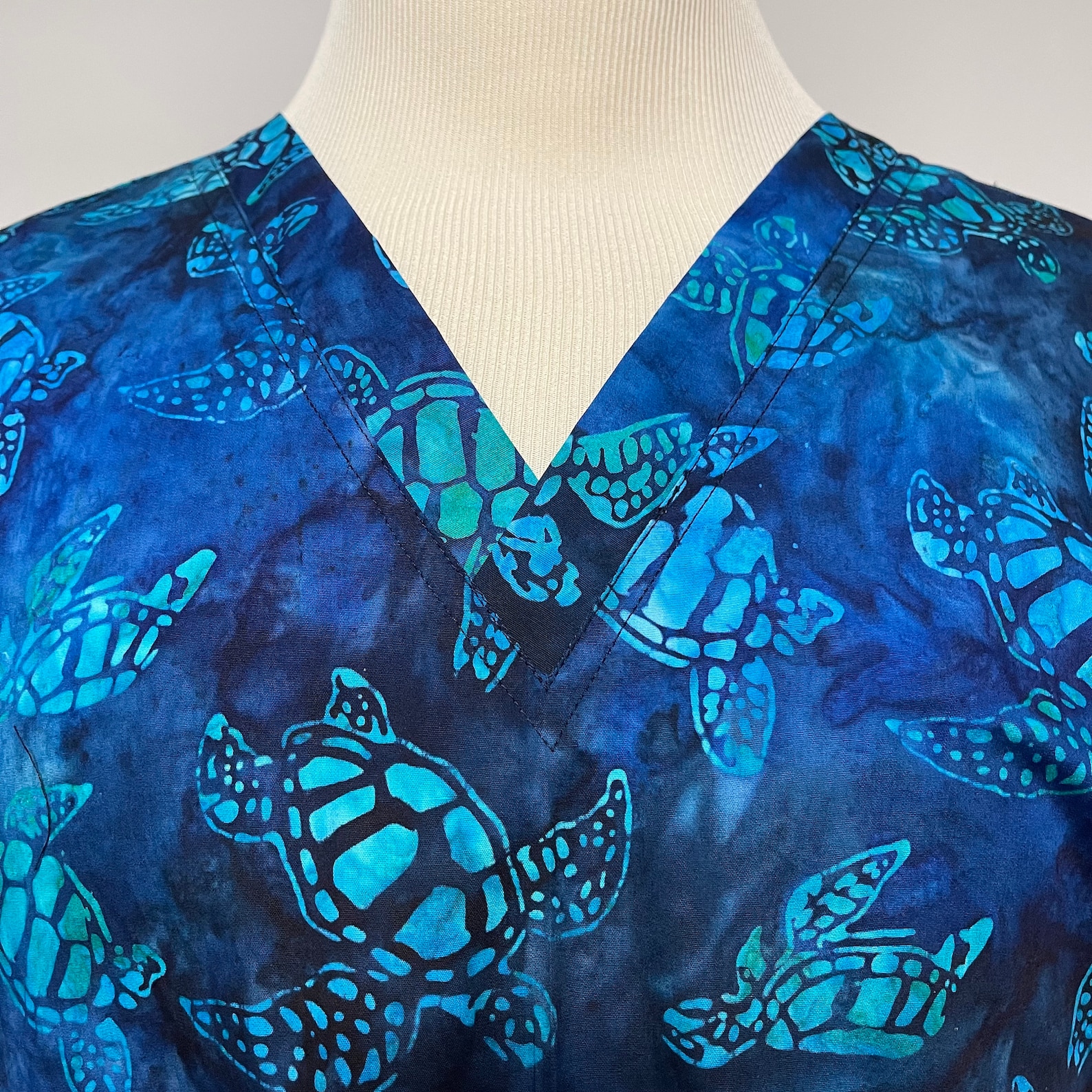 Turtles Totally Tropical Regatta - Custom Made Unisex Men Women Scrub ...
