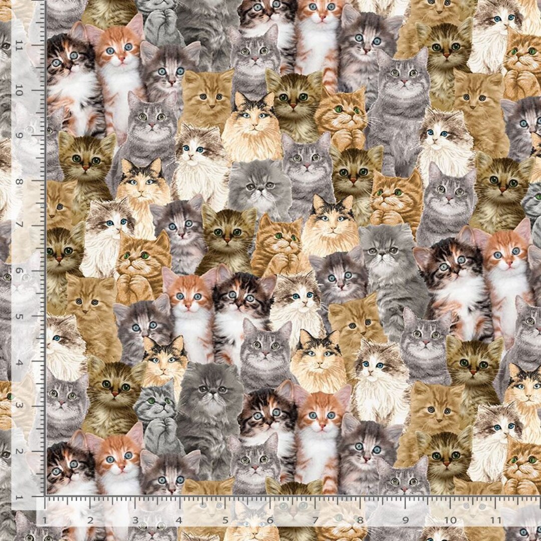Natural Realistic Cats - Custom Made Unisex Men Women Scrub Tops ...